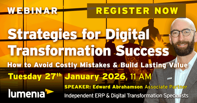 Lumenia Webinar - Strategies for Digital Transformation Success ...